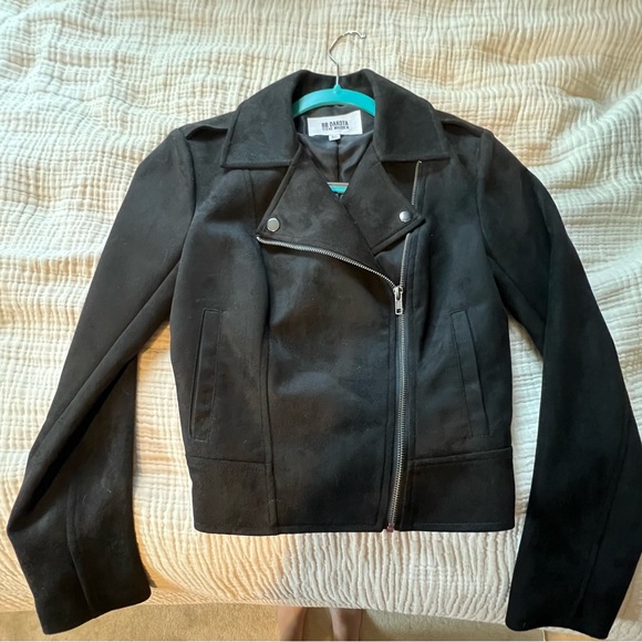 BB Dakota | Jackets & Coats | Bb Dakota Steve Madden Black Suede Jacket ...